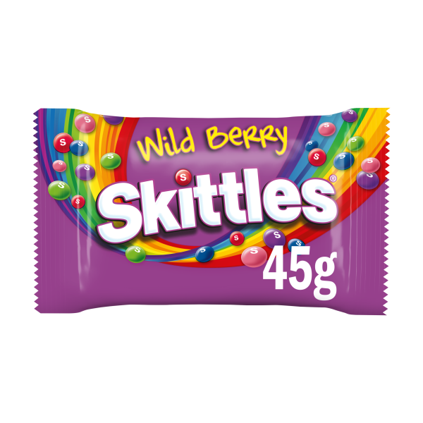 Skittles Wild Berry Sweets Bag 45g - We Get Any Stock