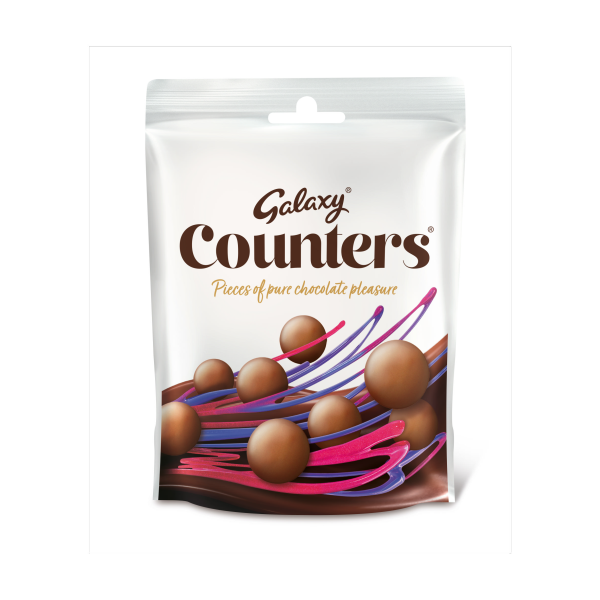 Galaxy Counters Chocolate Pouch Bag 122g - We Get Any Stock