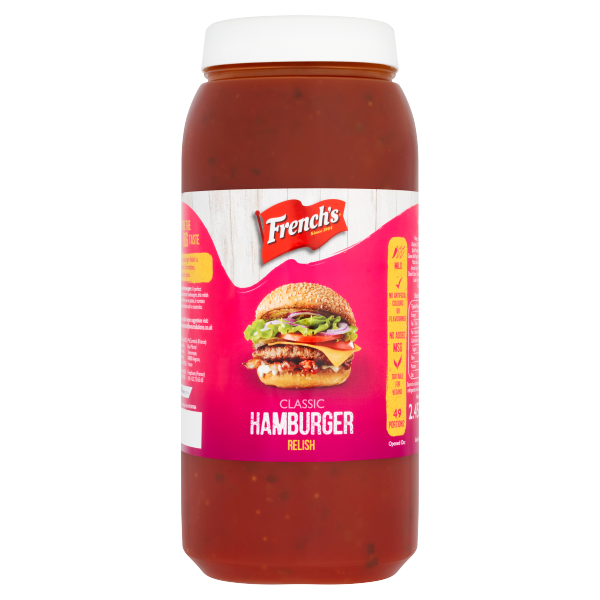 French's Hamburger Relish 2.45kg - We Get Any Stock