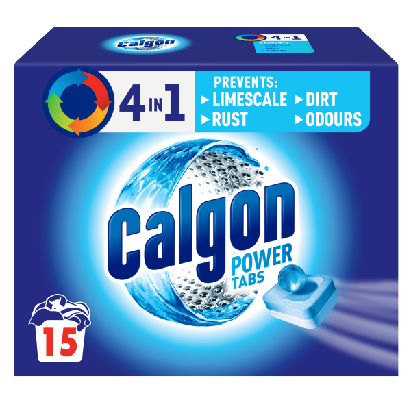 Calgon 4-in-1 Washing Machine Water Softener, 15 Tablets - We Get Any Stock