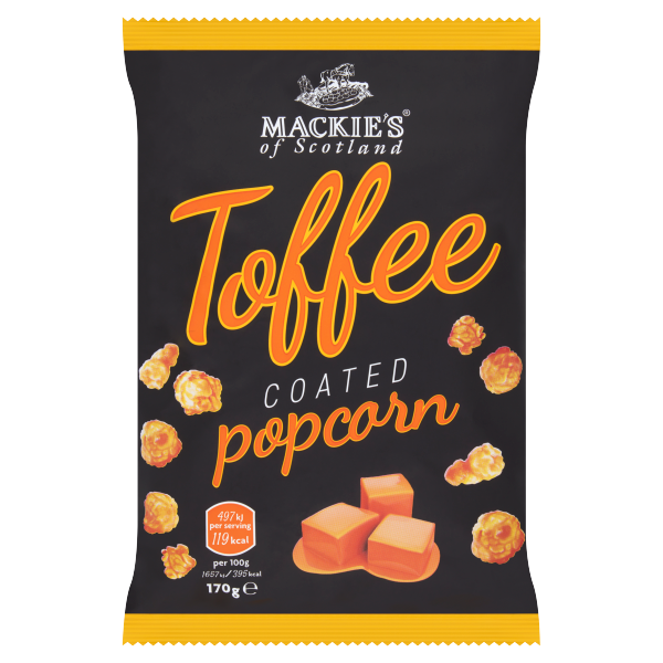 Mackies Toffee Popcorn 170G - We Get Any Stock