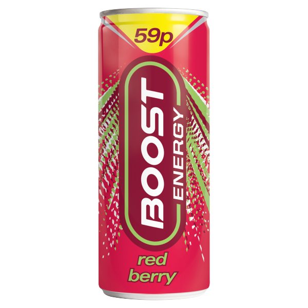 Boost Energy Red Berry 250ml - We Get Any Stock