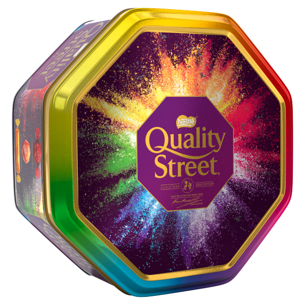 Quality Street Chocolate Toffee & Cremes Tin 966g - We Get Any Stock