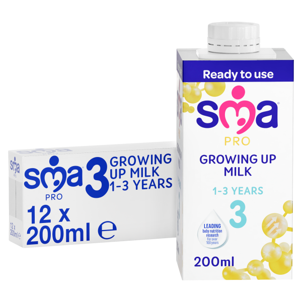 SMA Toddler Milk 1-3 Year 200ml - We Get Any Stock
