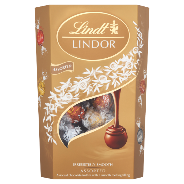 Lindt LINDOR Assorted Chocolate Truffles Box 337g - We Get Any Stock Lindt LINDOR Assorted Chocolate Truffles Box 337g - We Get Any Stock