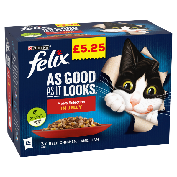 Felix As Good As It Looks Mixed Variety Beef Pmp £5.25 12X100g - We Get ...