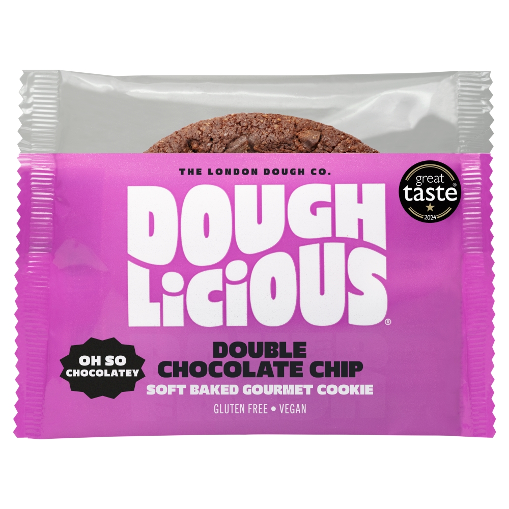 Doughlicious Double Chocolate Chip Soft Baked Gourmet Cookie 82g - We ...