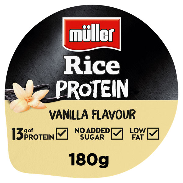 Muller Rice Protein Vanilla Dessert 180g - We Get Any Stock