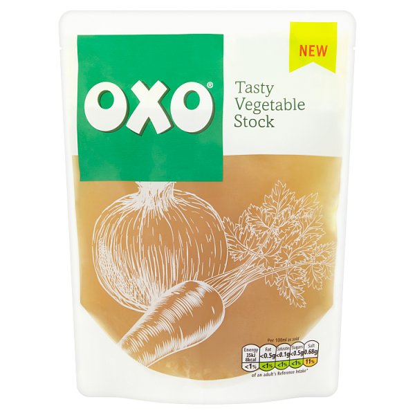 OXO Tasty Vegetable Stock 320ml - We Get Any Stock