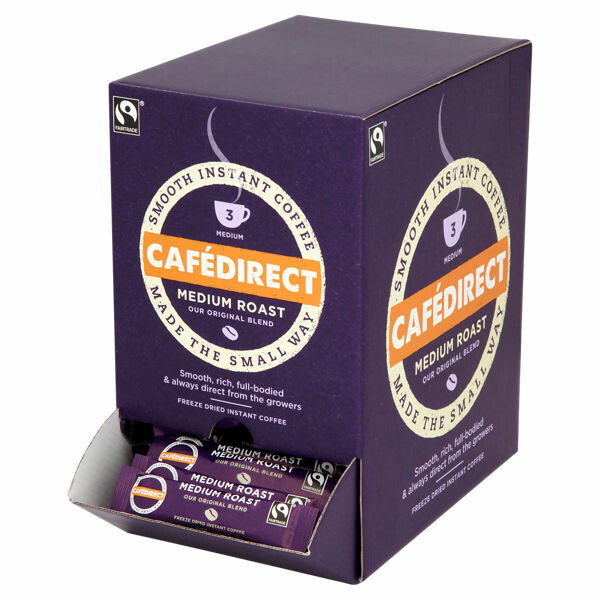 Cafe Direct Fairtrade Instant Smooth Roast 375g - We Get Any Stock