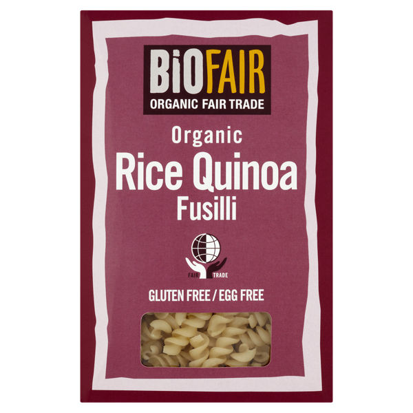 BioFair Organic Fair Trade Rice Quinoa Fusilli 250g - We Get Any Stock