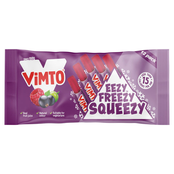 Vimto Eezy Freezy Squeezy 10's - We Get Any Stock