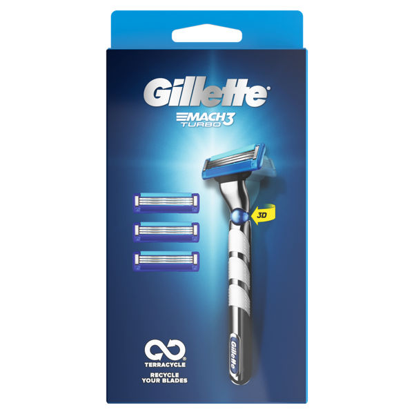 Gillette Mach 3 Turbo 3D Starter Set - We Get Any Stock