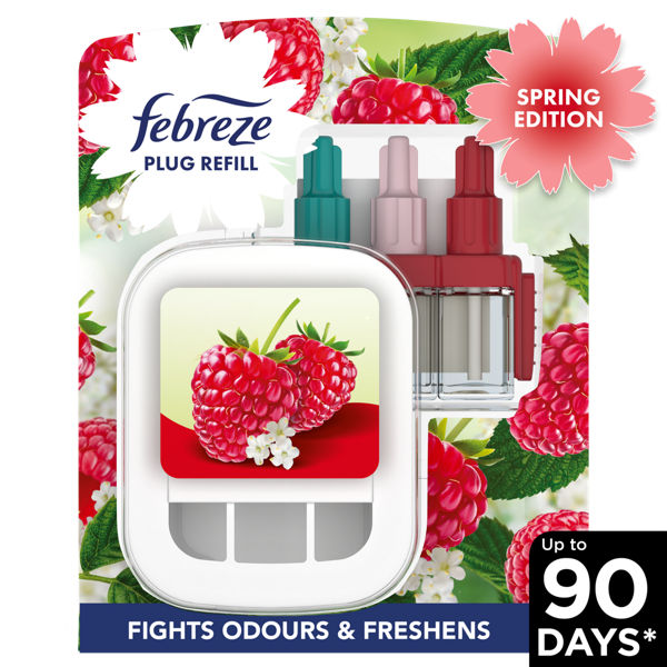 Febreze 3volution Air Freshener Plug In Starter Kit Raspberry ...